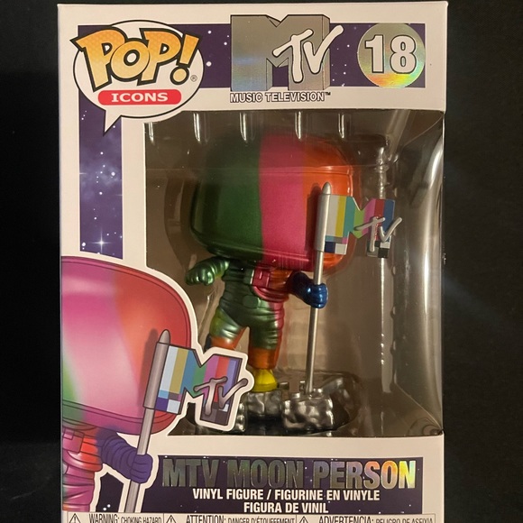 Art | Funko Pop Mtv Moon Person 18 | Poshmark